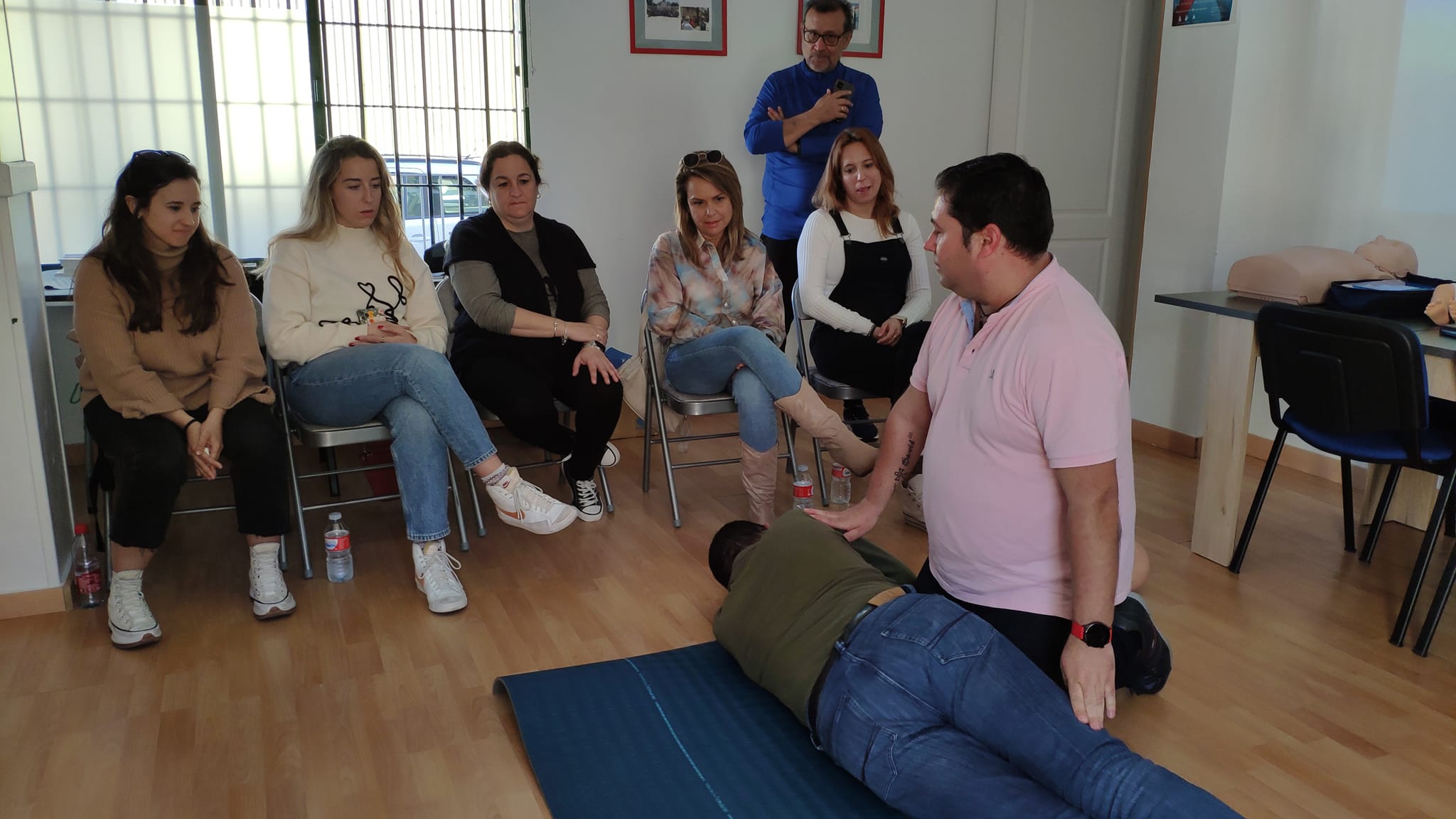 La AOCD participa en una formación RCP